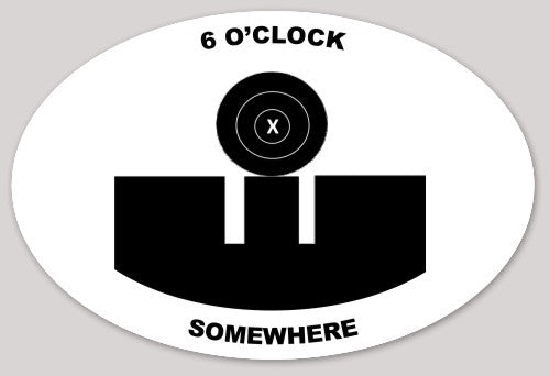 Six O'clock Somewhere Sticker – DHELLC